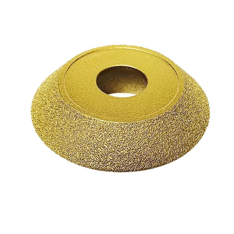 WCX V-shaped edge grinding wheel cup diamond vacuum brazing grinding ...