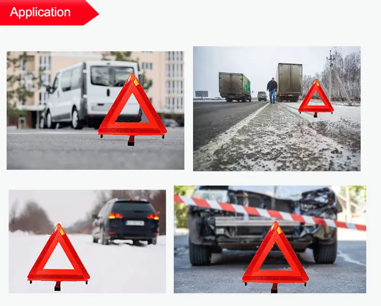 Emergency Stop Triangle Warning Sign Reflective Sign Trouble Dangerous ...