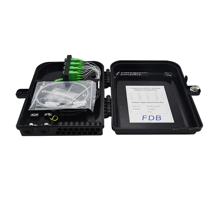Ftth Outdoor Fiber Optic Distribution Terminal Box Nap 16 Cores Ftb ...