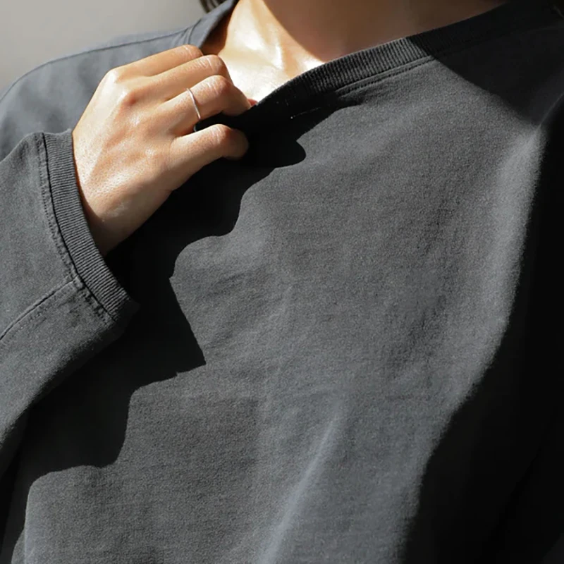 Custom Slouchy Crop Long Sleeve Lady Fitness Crop Top Hoodies T Shirt ...