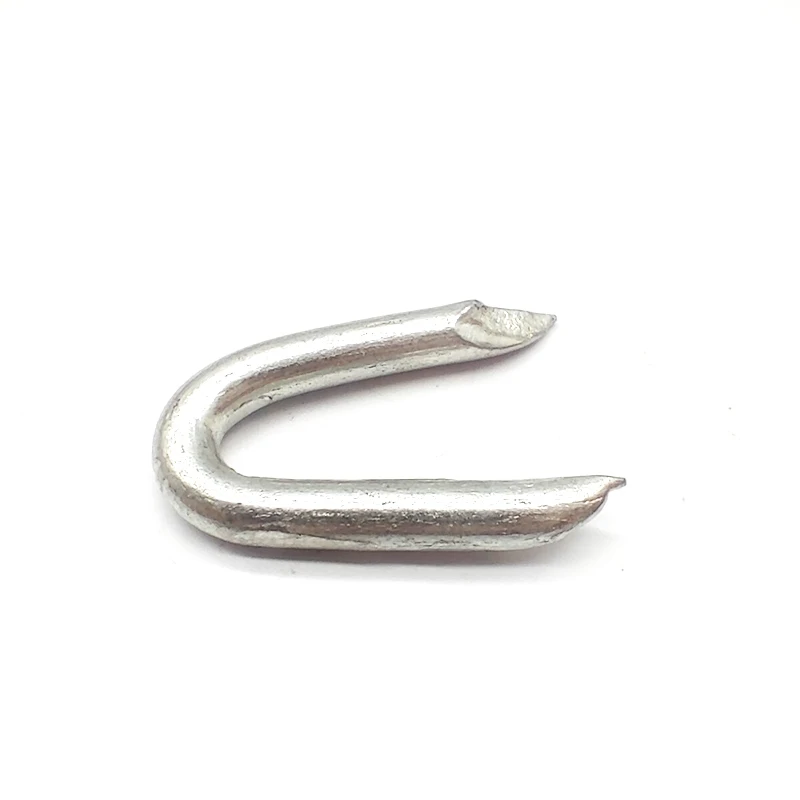 U Type Nails Fence Staple Stamped Point Hot Dip Galvanized/ Polished ...