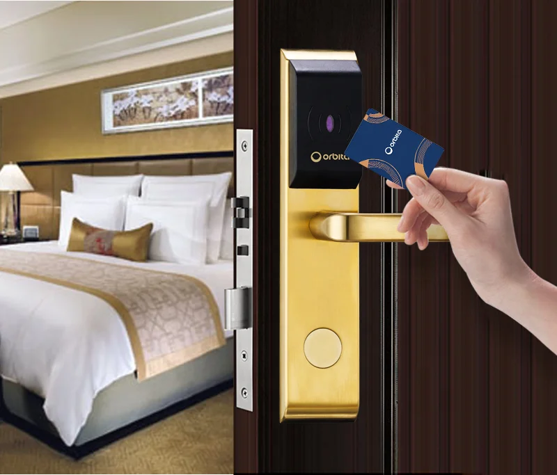 RF Card Encoder for Hotel Key Card System - Digital Door Lock with RFID ...