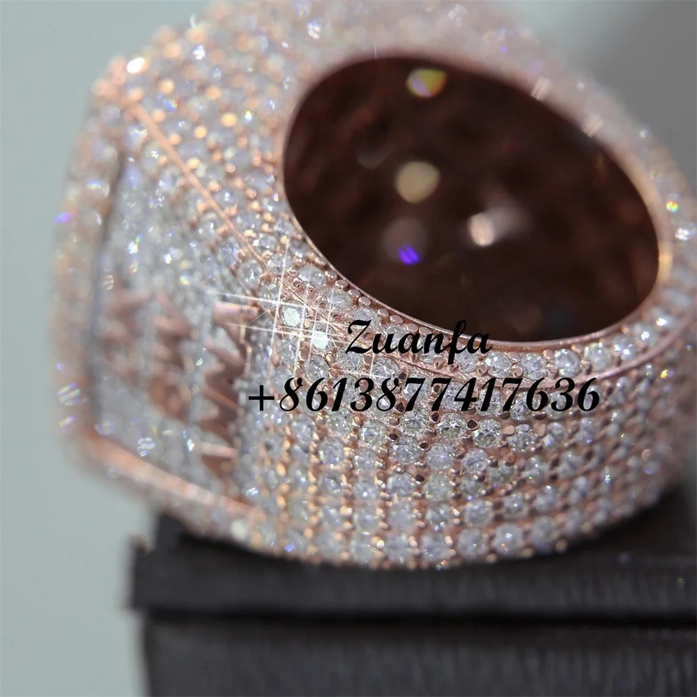 Custom Hip Hop Jewelry DIY Championship Style Diamond Ring