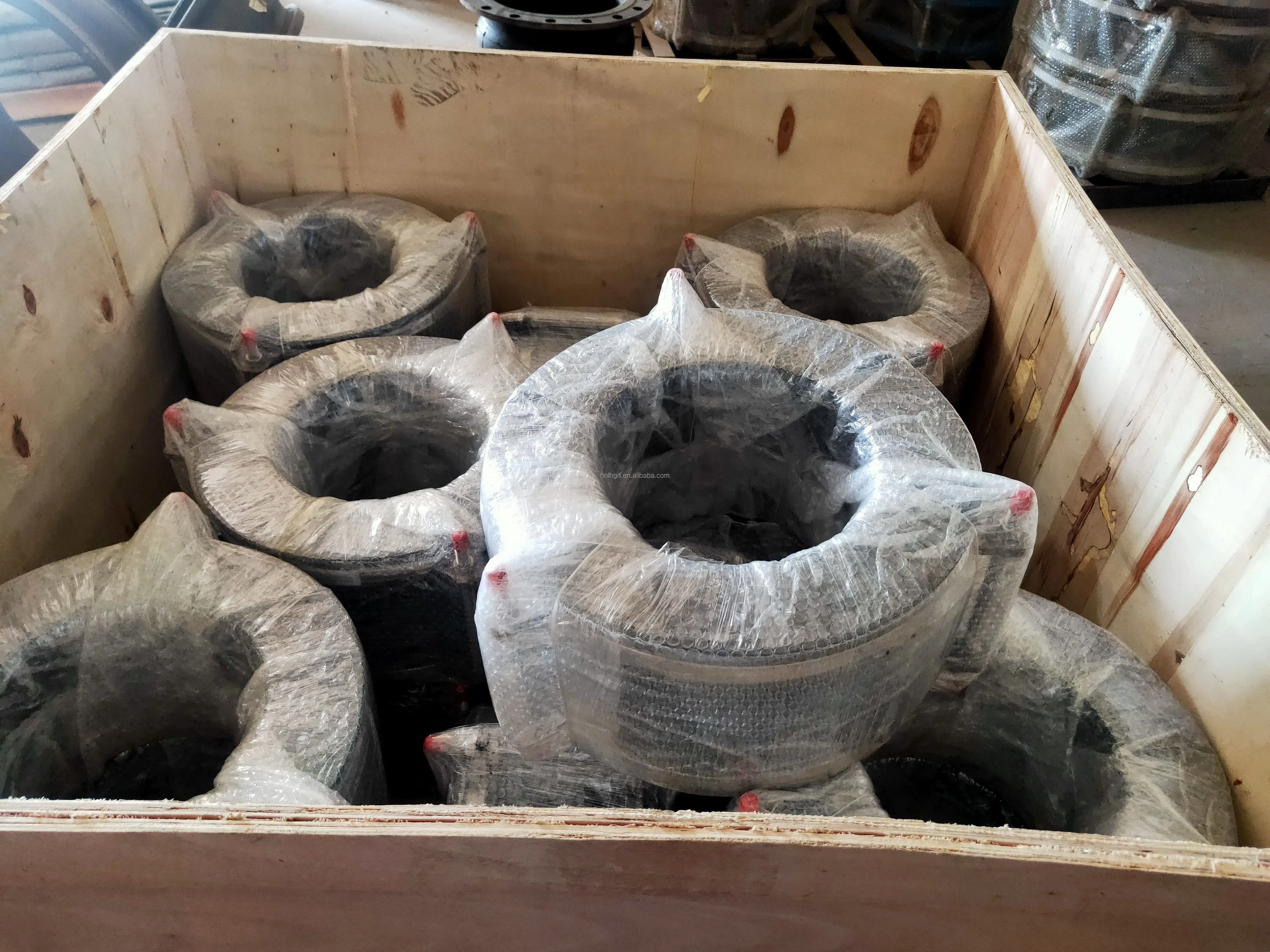 Din Pn16 Carbon Steel Galvanized Epdm Flexible Flange Type Concentric ...