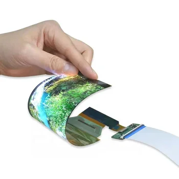 Paper Thin 6 Inch Amoled Flexible Screen Display 1920*1080 Curved 360 Degree Foldable Rollable ...