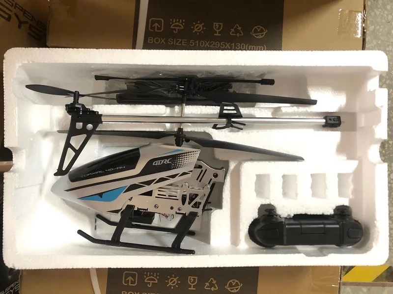 2.4G 3.5CH 72CM RC Helicopter with 8K UHD Camera - 100m Range