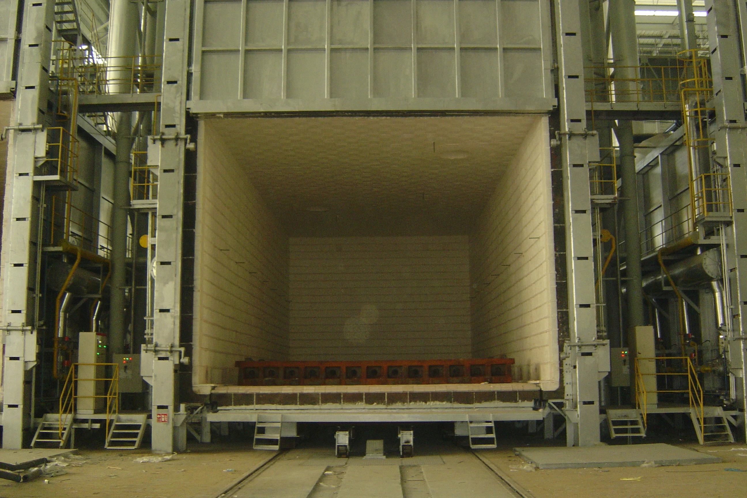 Industrial Bogie Hearth Furnace - Buy Industrial Car Bottom Furnace For ...