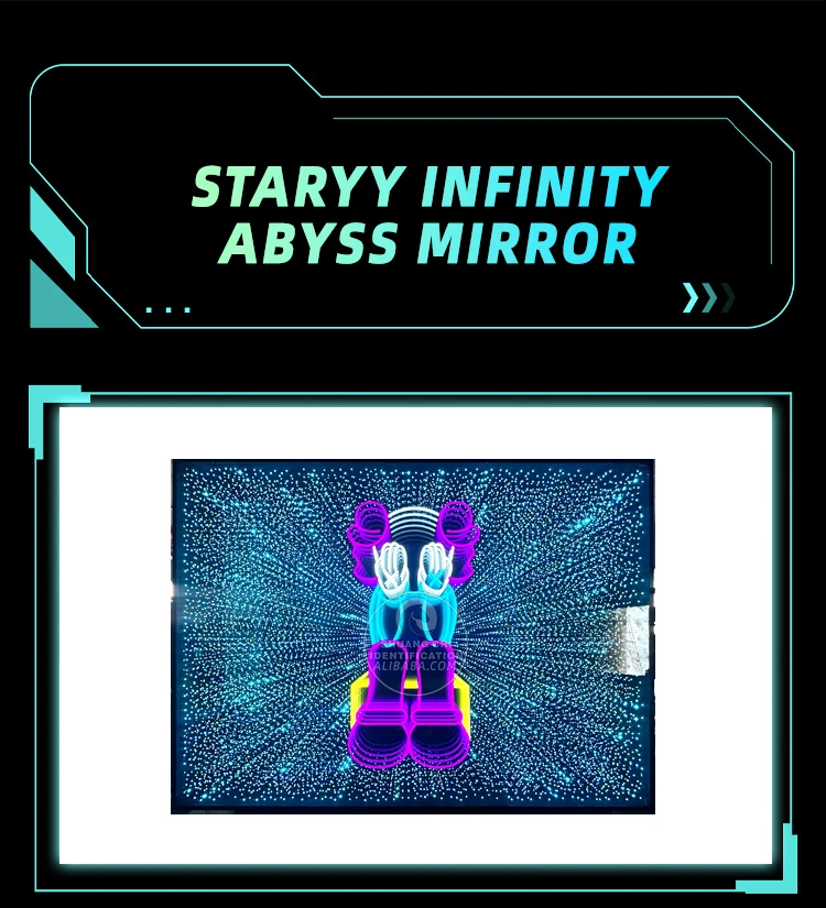 New Products Outdoor Light Abyssal Letter Shaped Sign Cube Mirror 3d ...