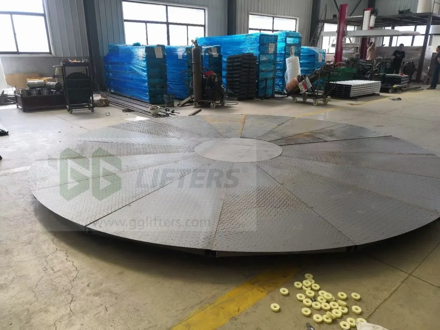 Hot Sale Carousel Portable Car Turntable - 2000-20000kg
