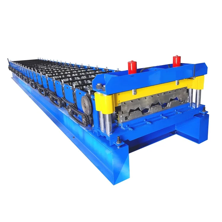 Galvanized Metal Roof Floor Deck Making Machine Roll Forming Machine ...