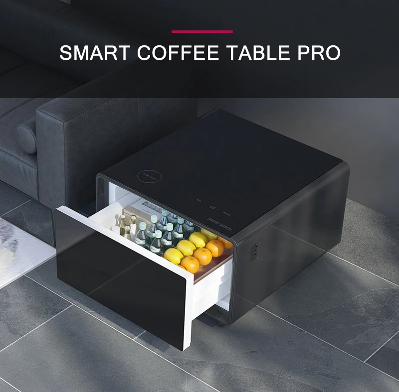 Multifunctional Bedside Table Smart Side Table Refrigerator With ...