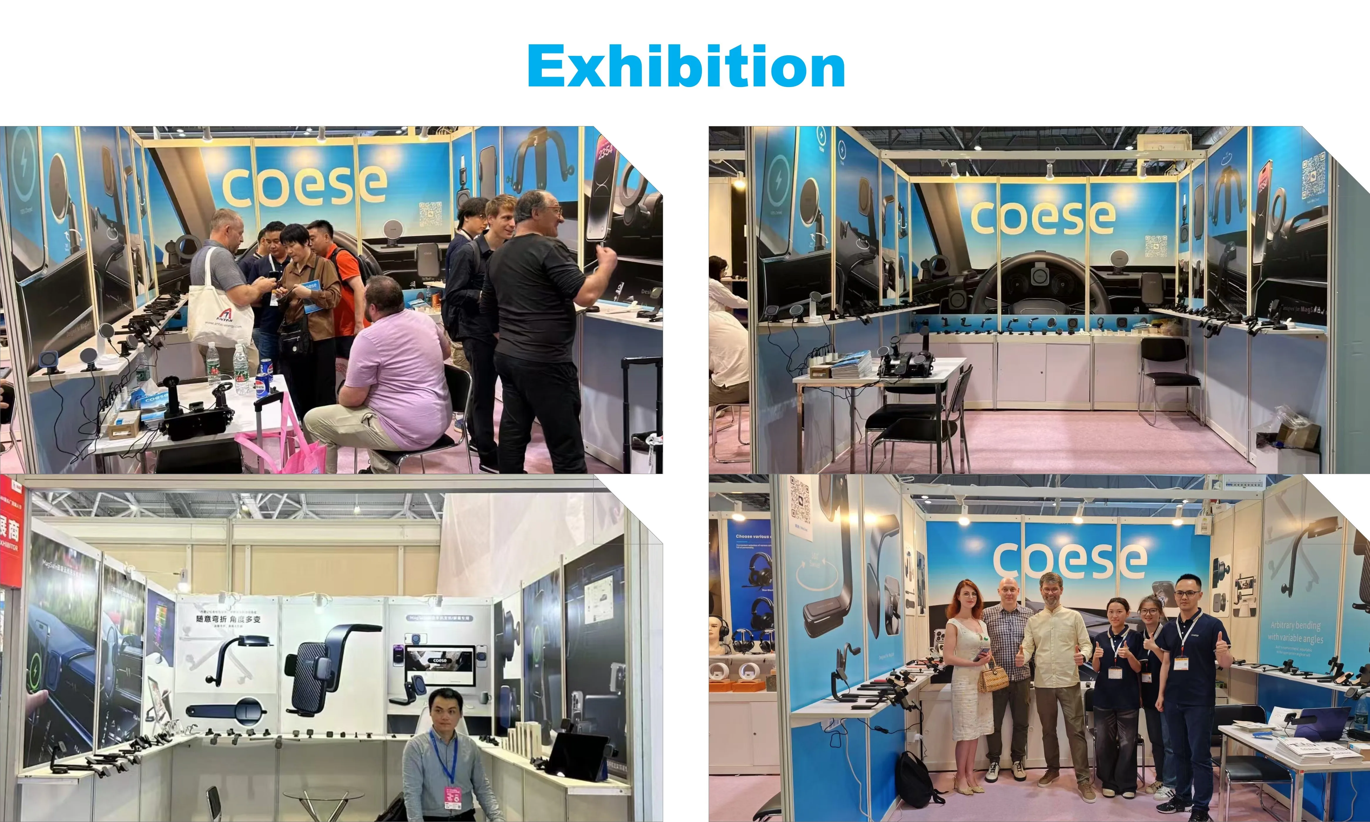 Coese Bendable Car Dashboard 360 Degree Rotation Phone Magnetic Holder ...