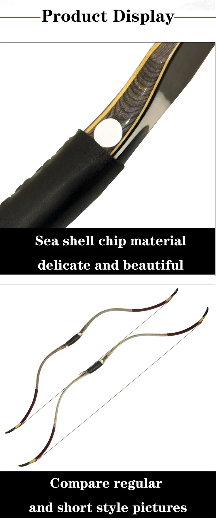 Alibow Traditional Bow - Archery Equipment for Hunting