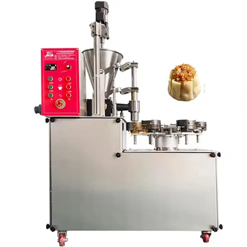 Chinese semi-automatic glutinous rice siomai machine simple operation ...