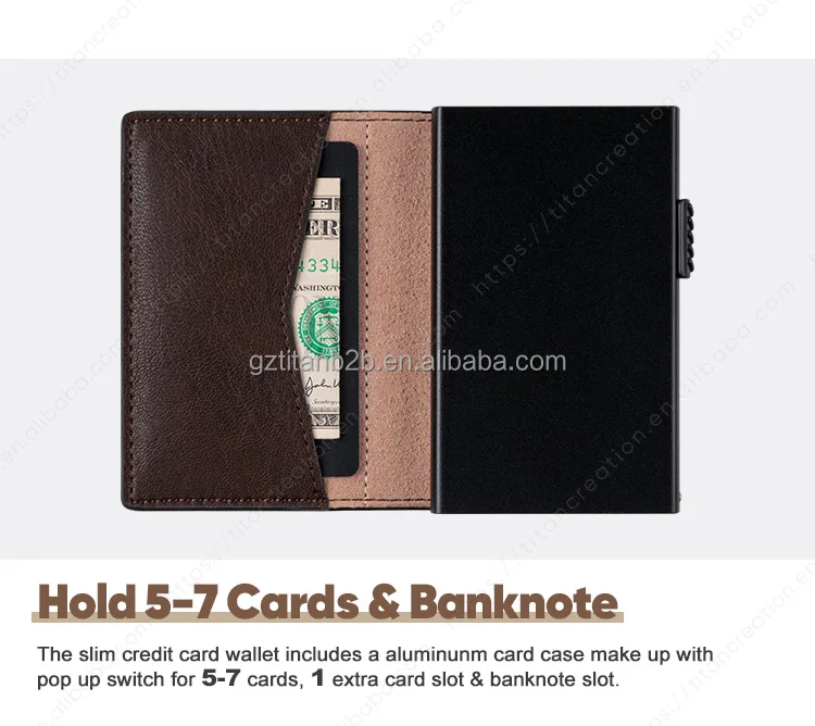 Personalised Mens Metal Wallet - Minimalist & Secure