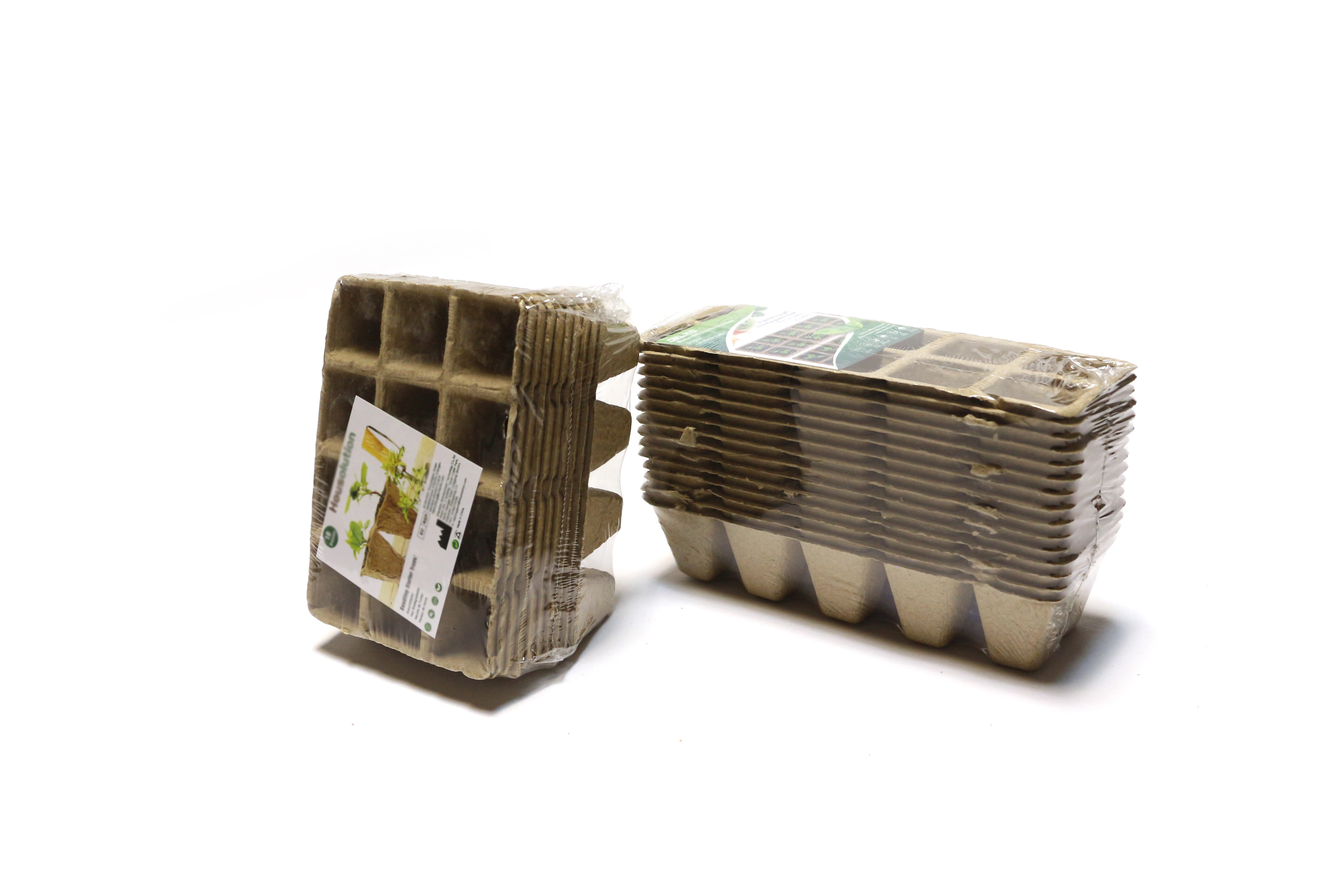 Eco-friendly Pulp Trays for Seed Germination & Transplant