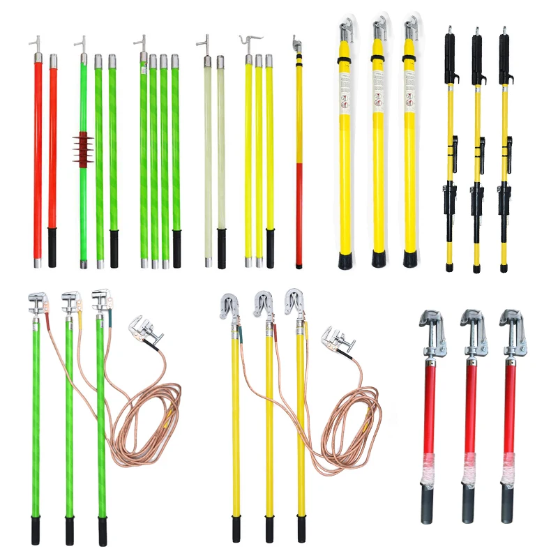 High Voltage Ground Rod Market - Fiberglass Telescopic Hot Stick