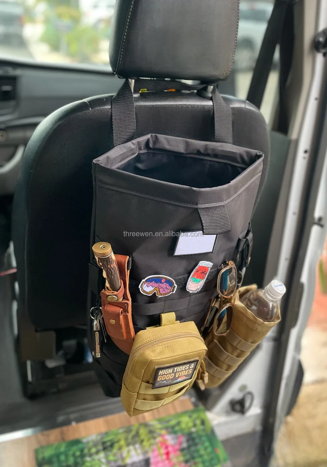 Custom Fit New Design Outdoor Sprinter Van Seat Back Bag Van Storage ...