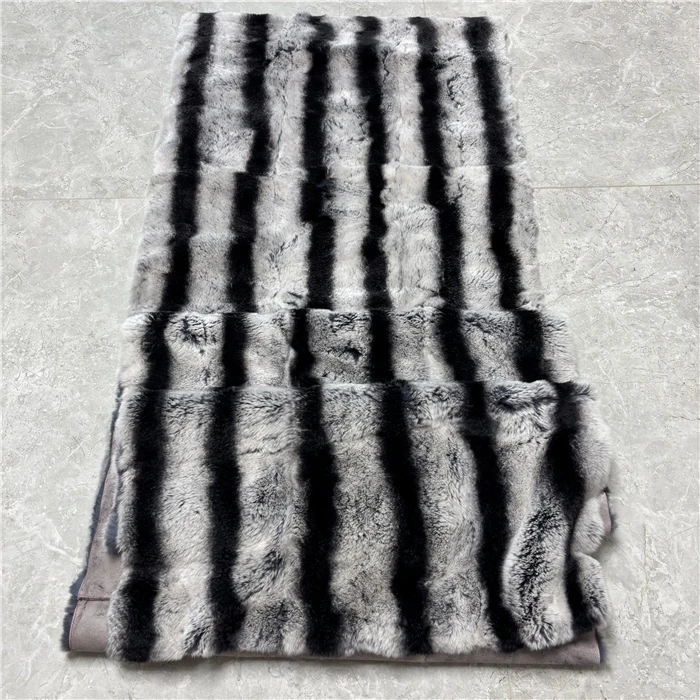 Rex Rabbit Pelt Fur Throw Blanket| Alibaba.com