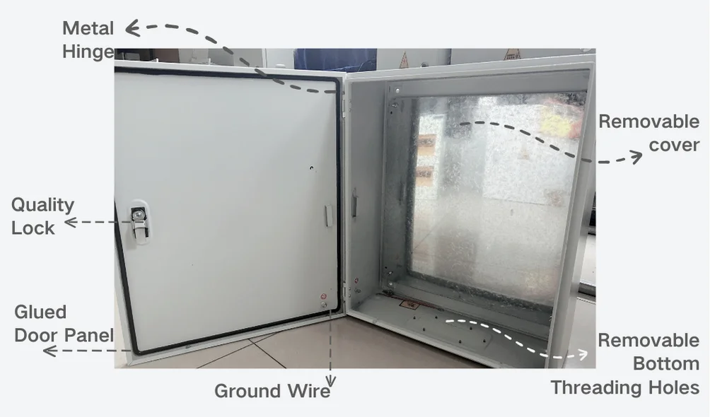 Distribution Box Ip54 Electrical Enclosure Iron Enclosure Electronic ...