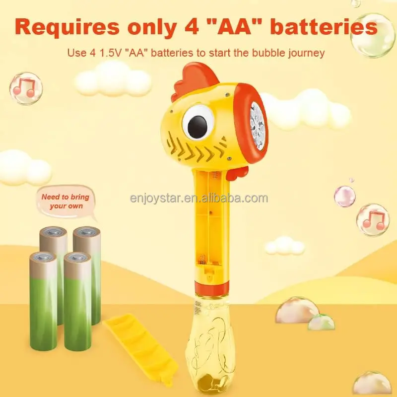 Wonder Tribe Toys Bubble Gun Stick - Fun for Kids of All Ages