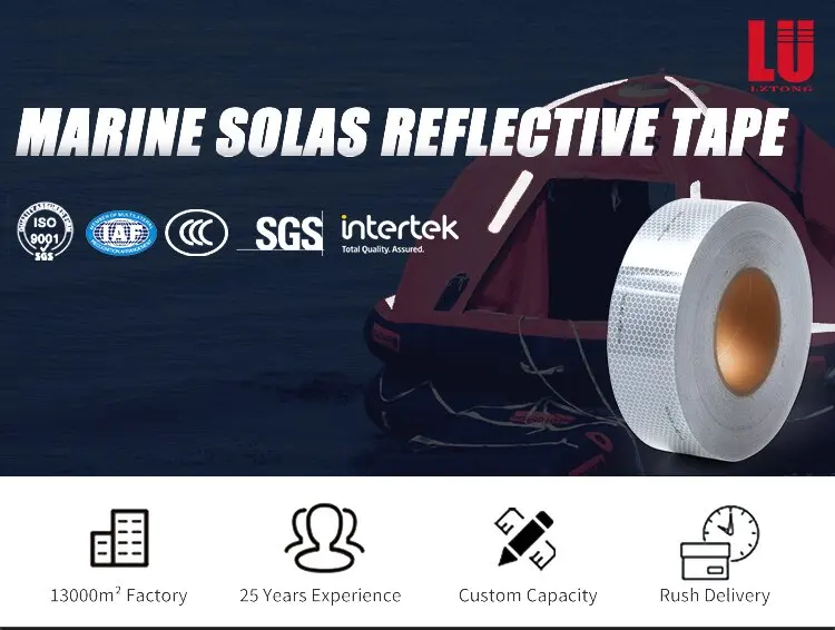 Cheap And High-strength Pvc Marine Solas Grade Self-adhesive Reflective Luminous Tape - Buy Self ...