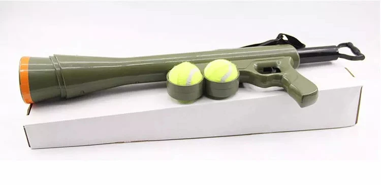 Manual Automatic Dog Toy Soccer Ball Slinger Bag Tennis Ball Machine ...