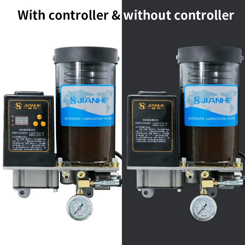 Electric Progressive Grease Lubrication Pump 24v 2l Lubricating Auto ...