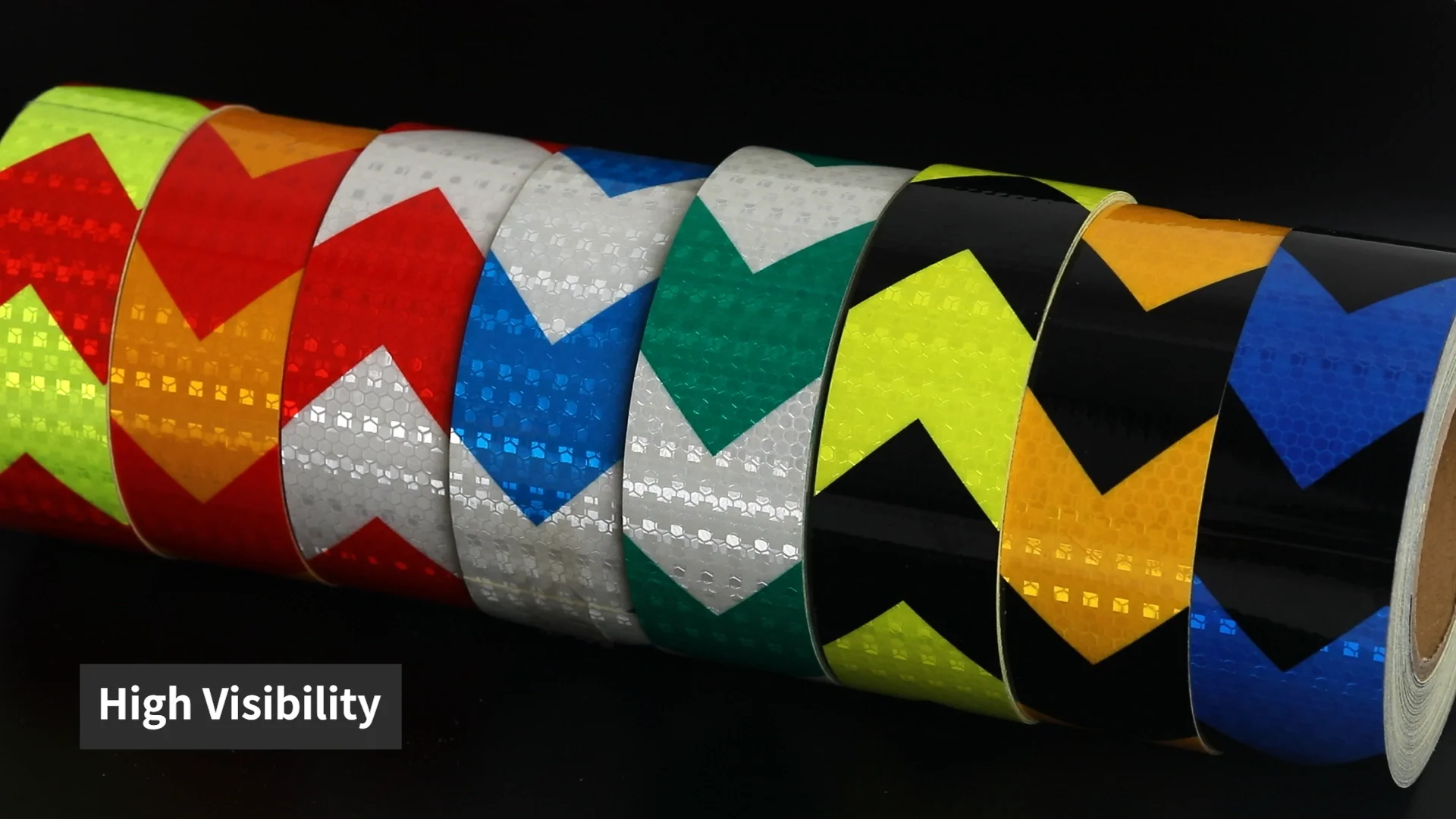 2inch Truck Pvc Reflective Tape Reflector Industrial Safety Arrow Tape ...