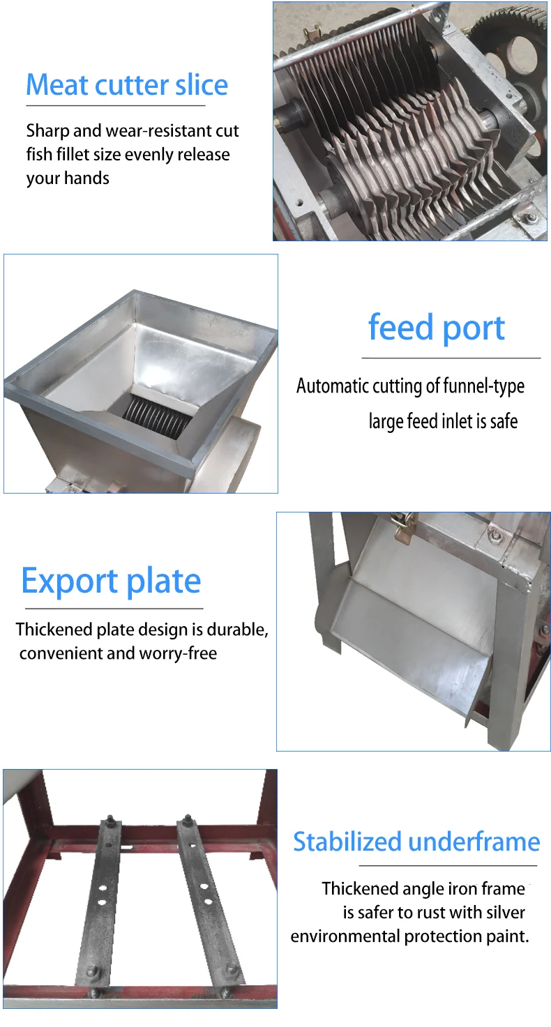 Mquina De Cortar Pescado Cutter Fr Fische Multifunctional Cutting Saw ...