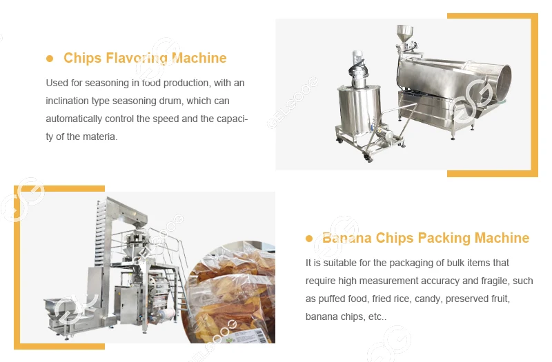 Automatic Philippine Green Plantain Chips Processing Line