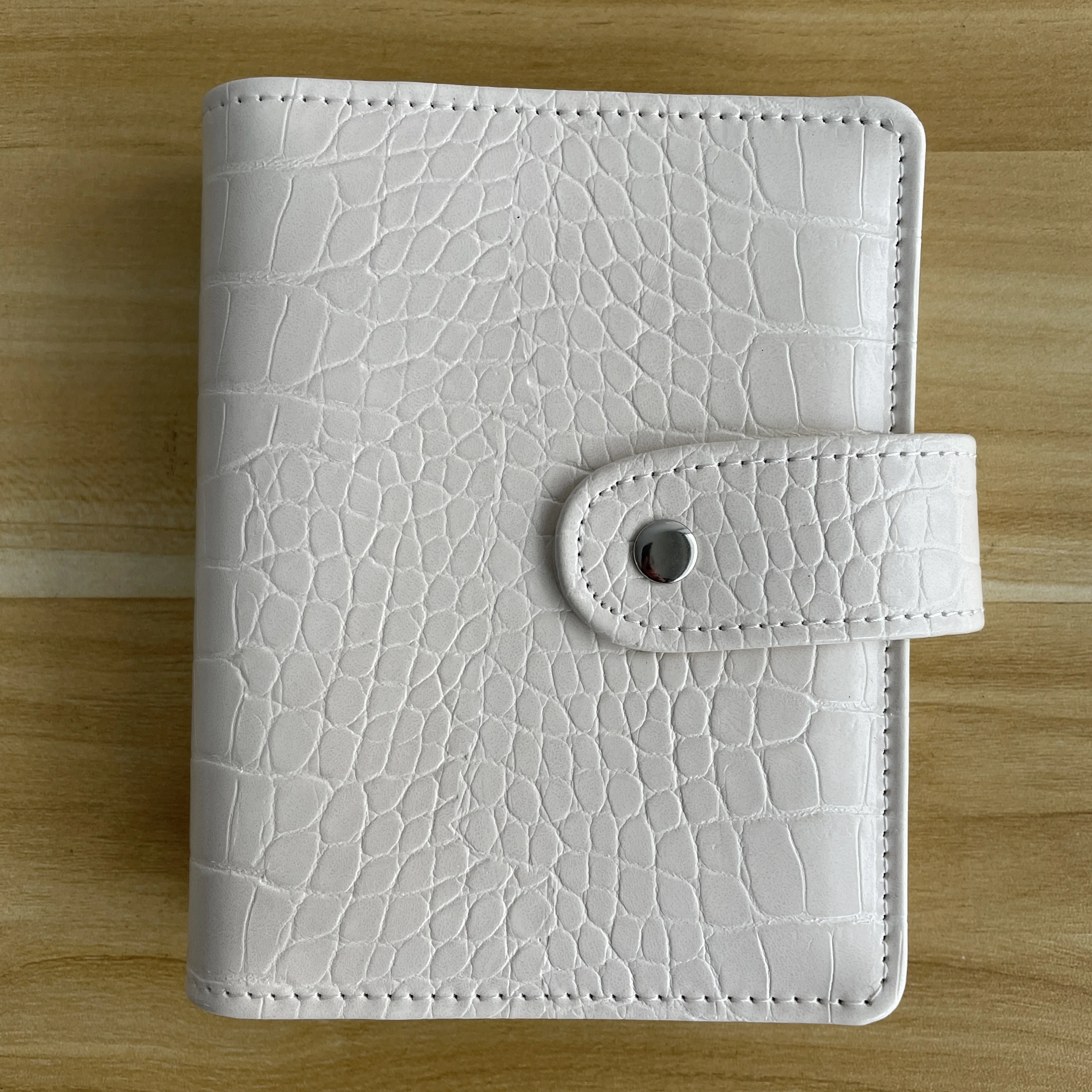 Crocodile Money Envelope Budget Binder - A7 Clear Binder