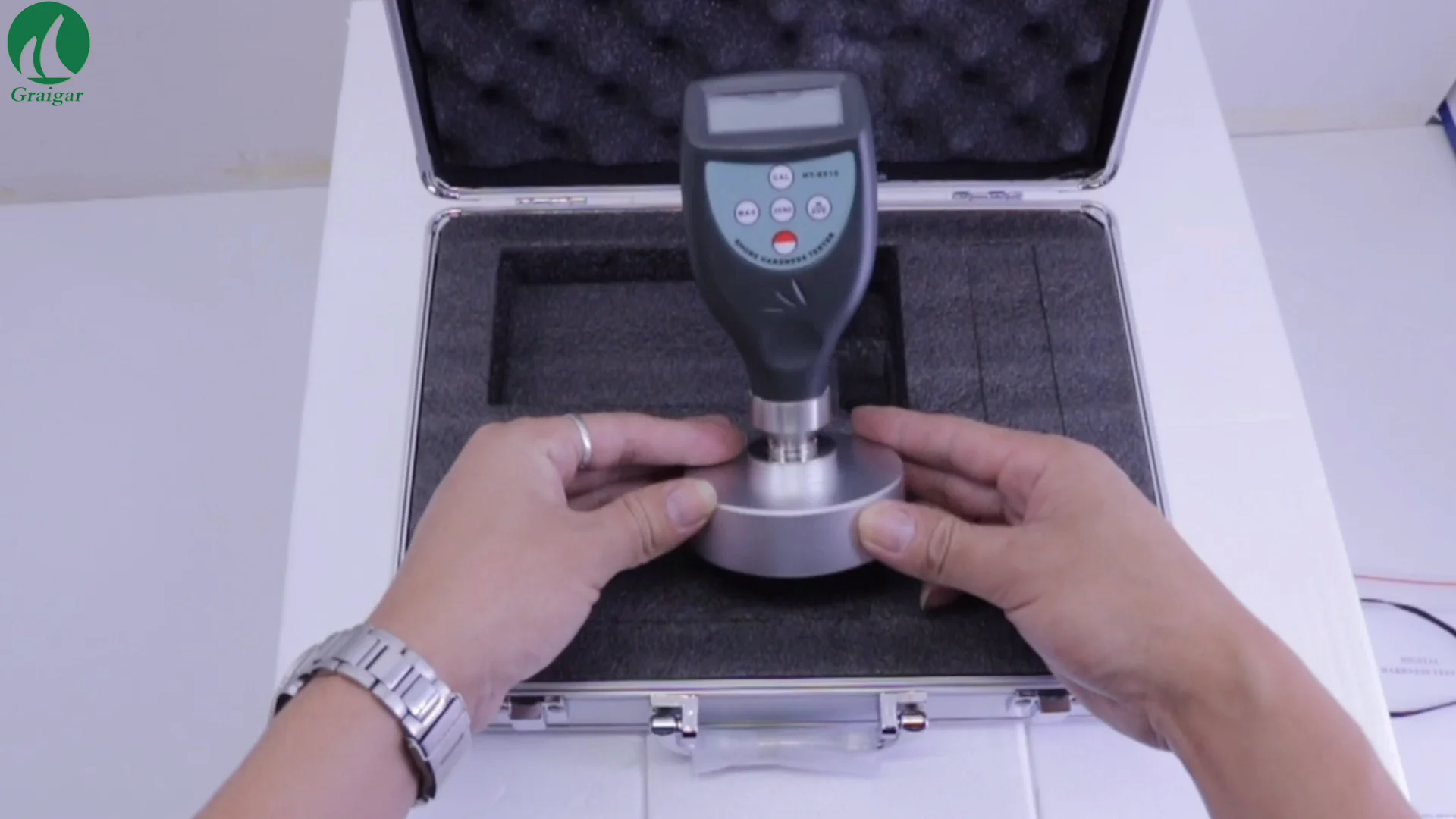Ht-6510f Digital Shore F Durometer Sponge Foam Hardness Tester Meter ...
