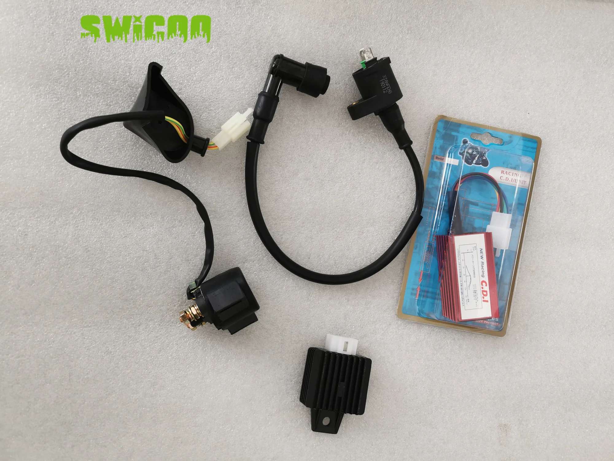 Cdi Ignition Coil Relay Regulator For 125cc 140cc Kick Start Engine ...