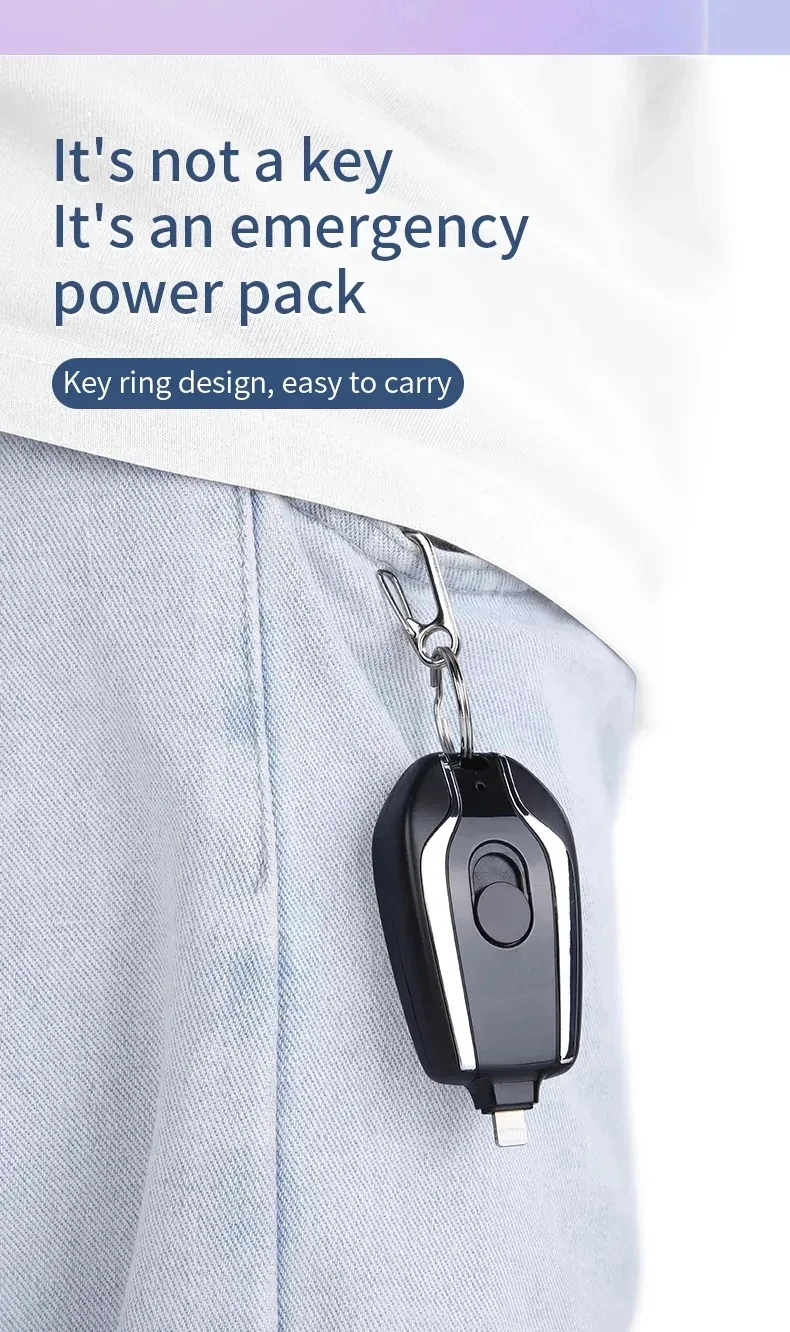 Power Emergency Pod Fast Charging Power Bank Mini Emergency Power Pod ...