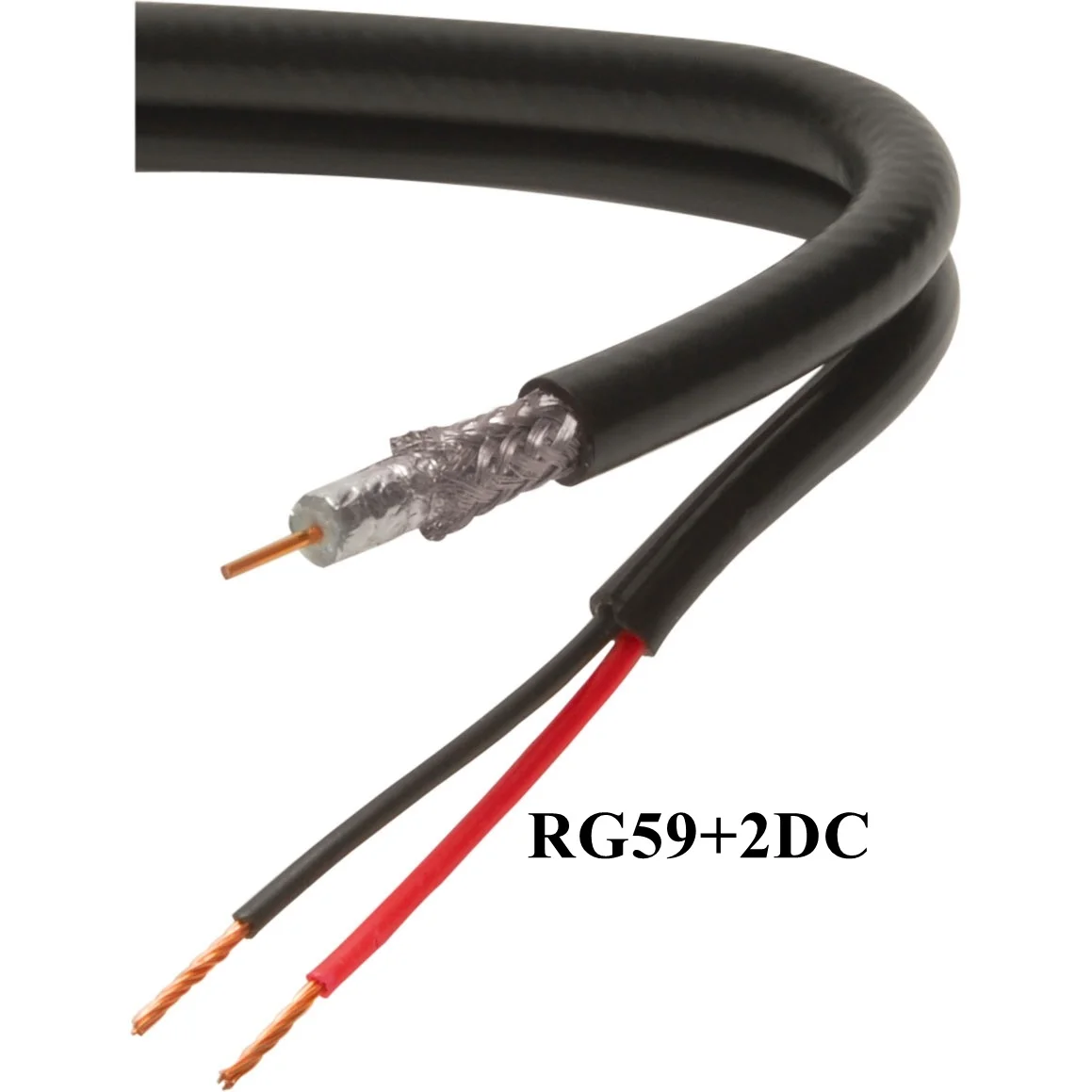 Cctv Transmission Line Rg59 With Power Communication Cable Rg6 Rg11 ...