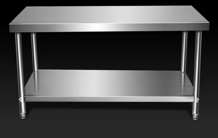 Customized Stainless Steel Work Tables for Commercial Use