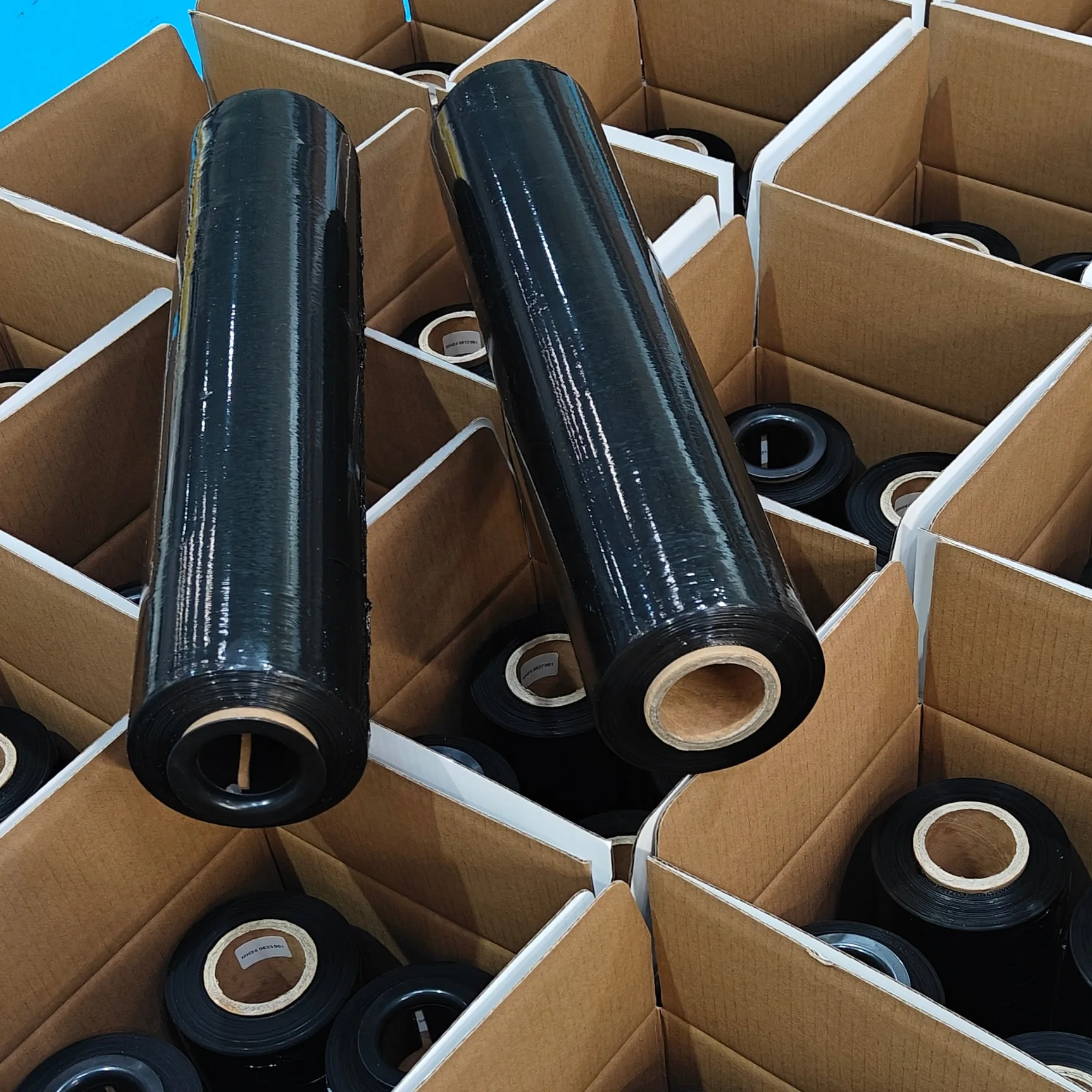 Black Stretch Wrap Lldpe Wrapping Film For Pallet Wrap - Buy Black ...