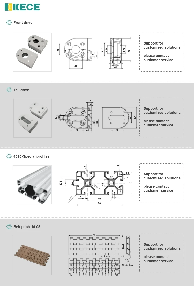 Sliding Modular Accumulation Table Conveyor - Durable & Efficient