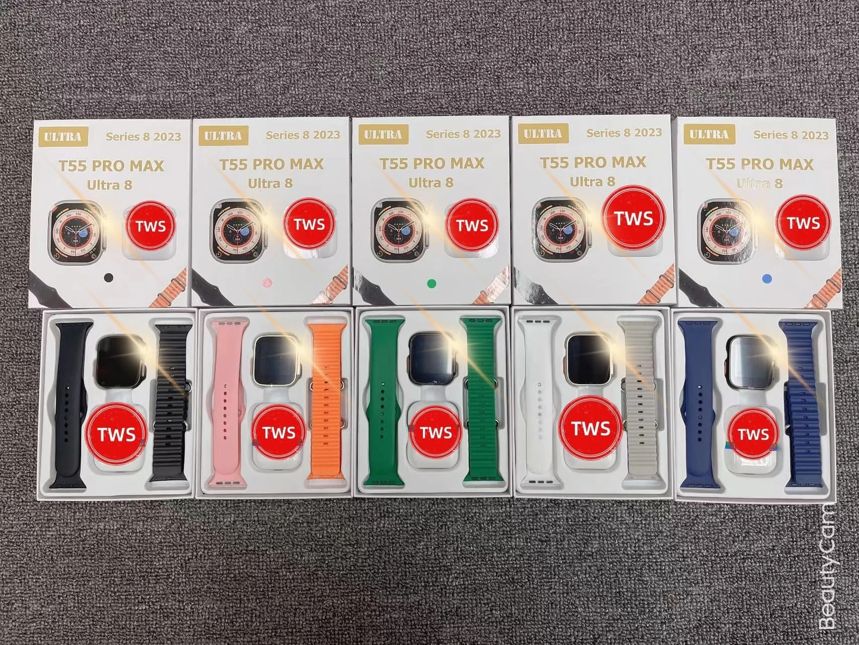 Best Selling 2 In 1 Smart Watch T55 Pro Max Ultra 8 With High-quality ...