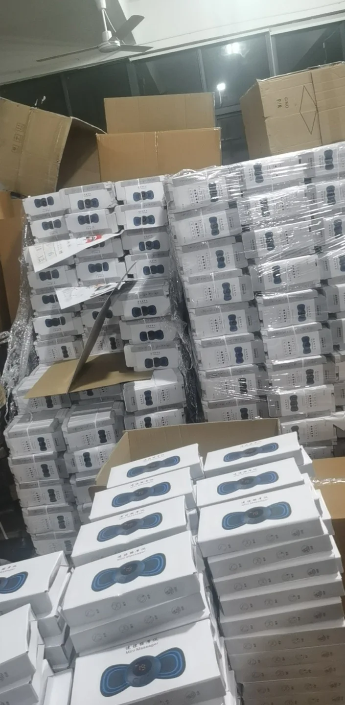 Massage Stickers Mini Electric Ems Adhesive Patch Leravan Magic ...