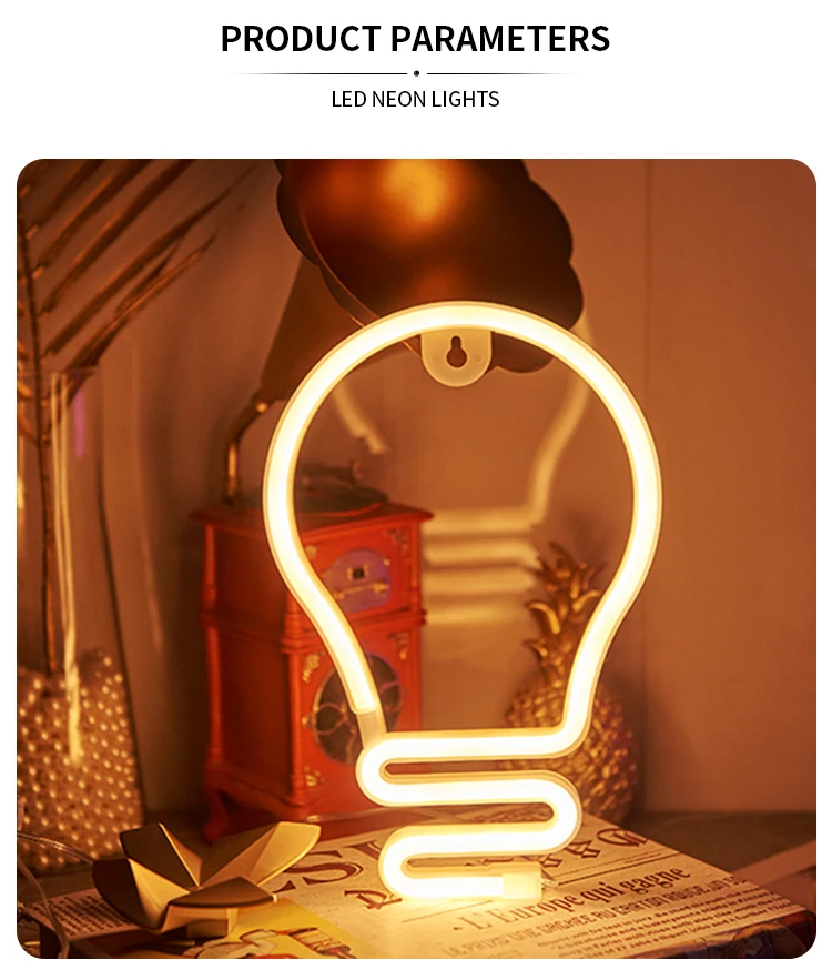 Creative LED Neon Lights - Perfect for Parties & Events