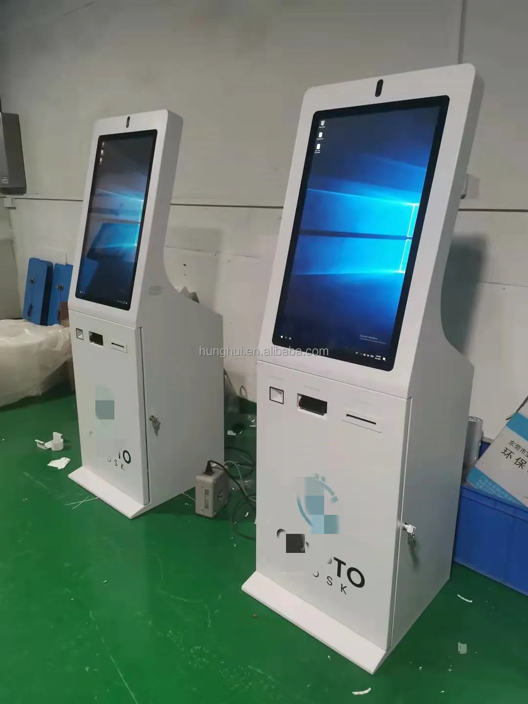 32inch Cash Payment Kiosk Terminal/Bill Payment Terminal/ Self Payment ...