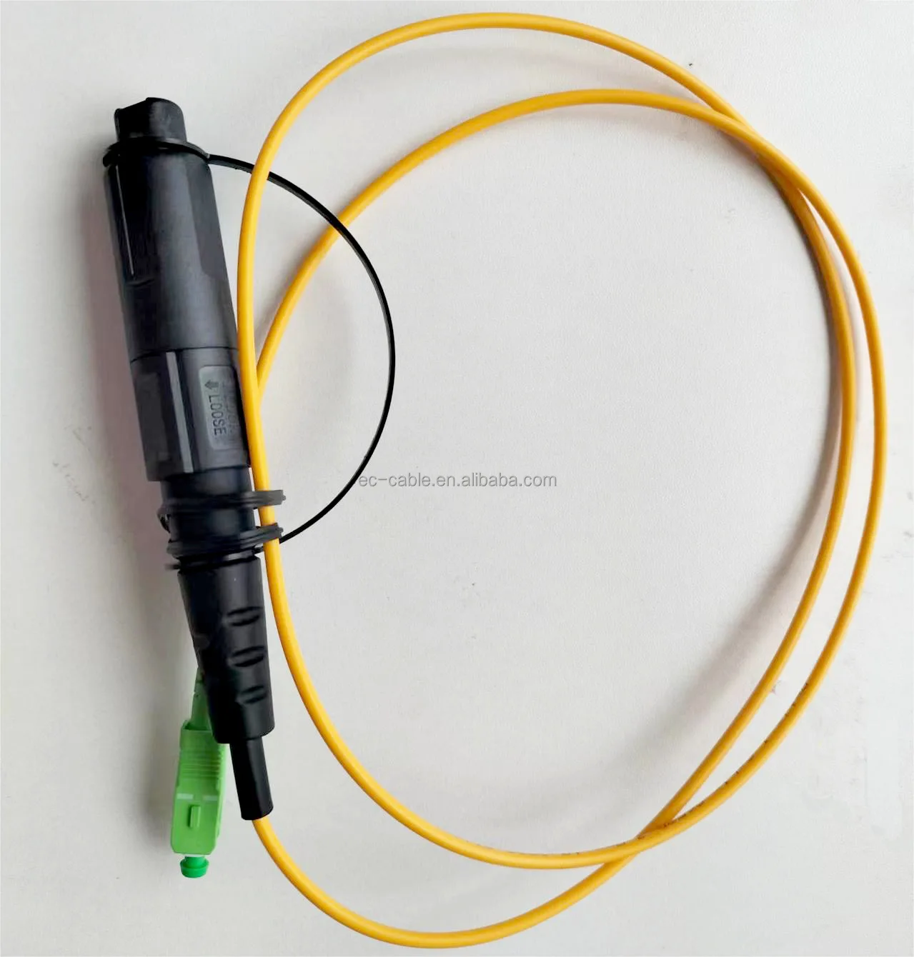 Pre Connectorized Jumper Ip68 Waterproof Connector Ftth Drop Cable ...
