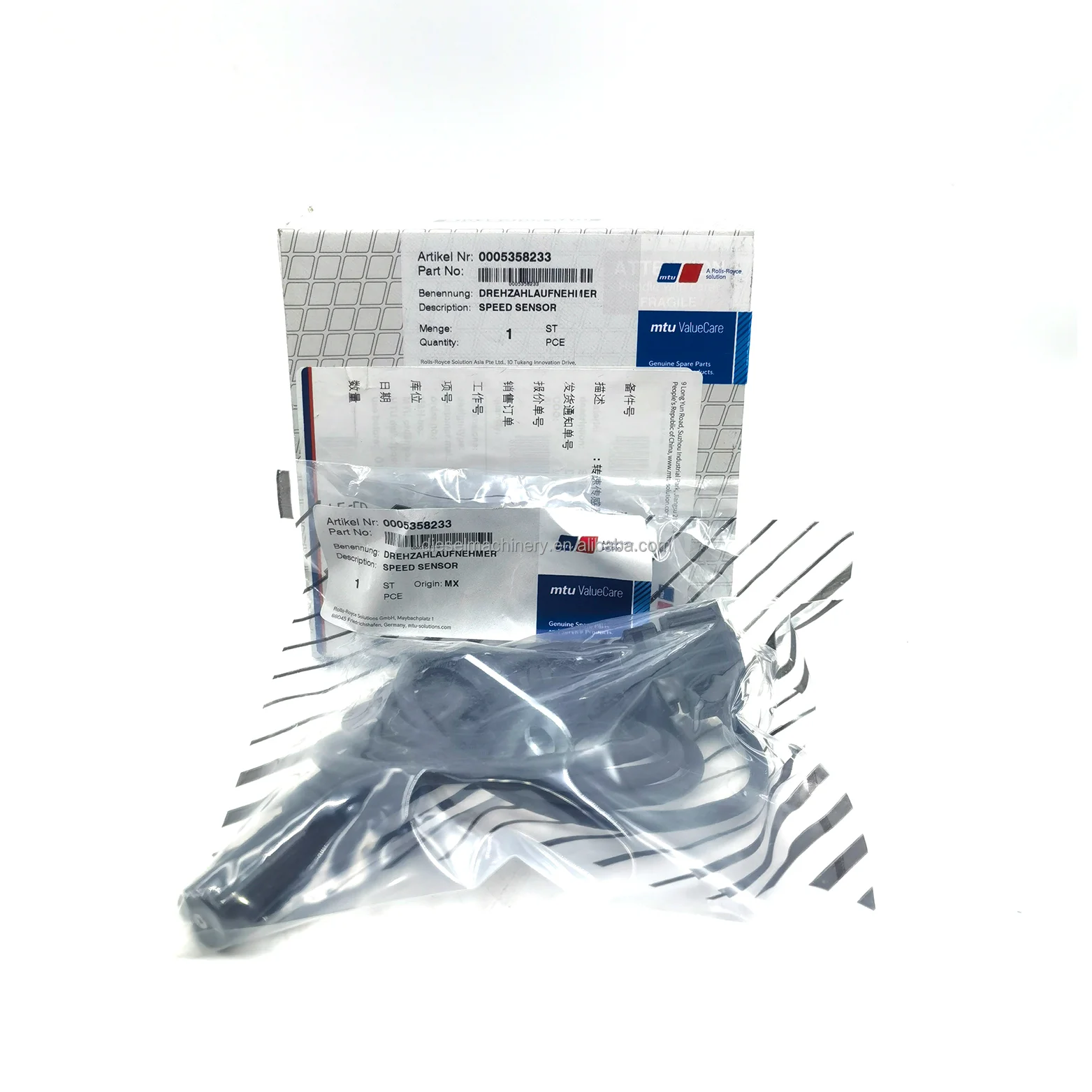 Genuine Mtu 0005358233 Speed Sensor Original Parts For Mtu Series 2000 ...