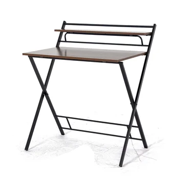 Folding Computer Desk Chair Set Small Writing Table For Home Office ...