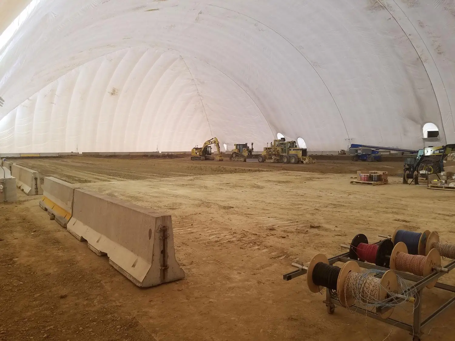 Customized Industrial Inflatable Air Dome Aircraft Hangar Structure ...