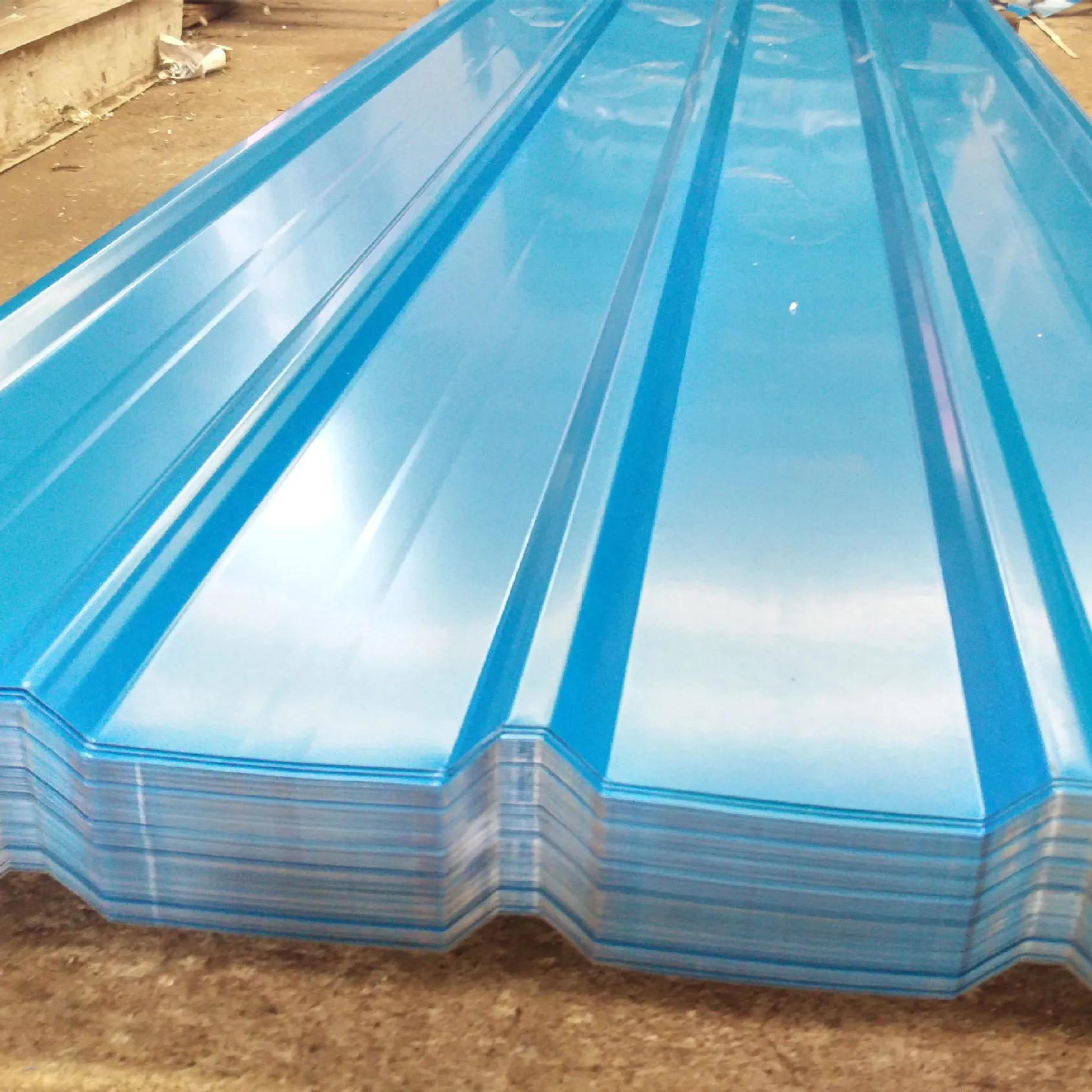 ASTM DIN Certified Zinc Roof Panels - PPGI Corrugated Sheets