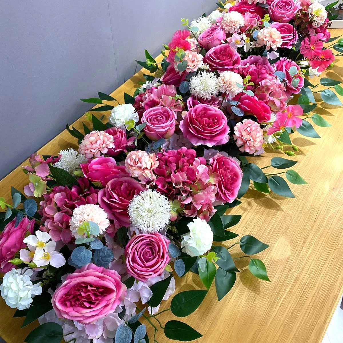 Custom Cheap Baby Shower Wedding Decoration Floral Aisle Artificial ...