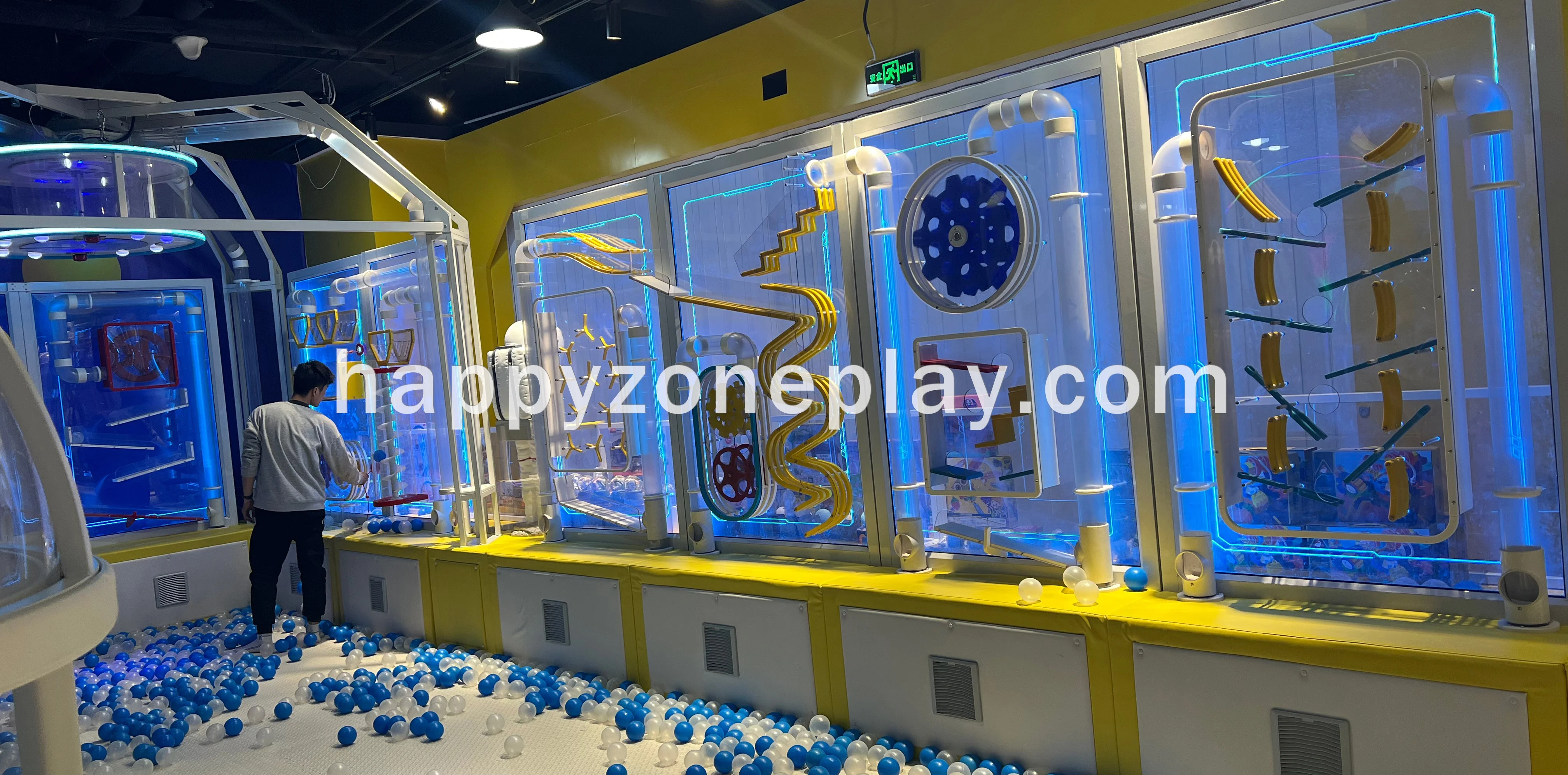 Interactive Wall Ball Panels - Educational Fun for Kids